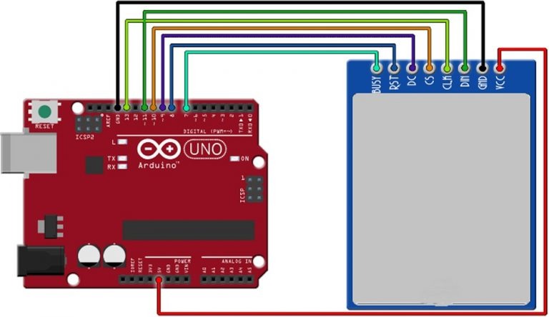 ساخت کاغذ الکترونیکی E-Paper با آردوینو